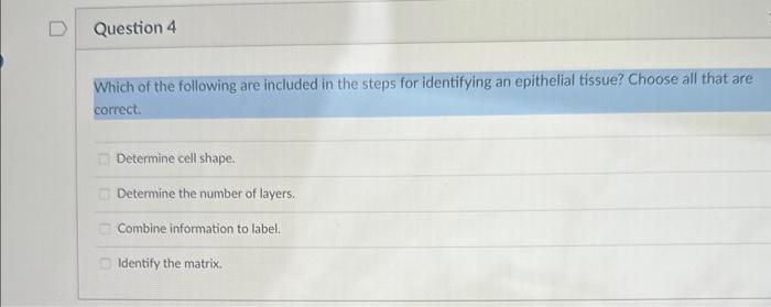Solved Which of the following are included in the steps for | Chegg.com