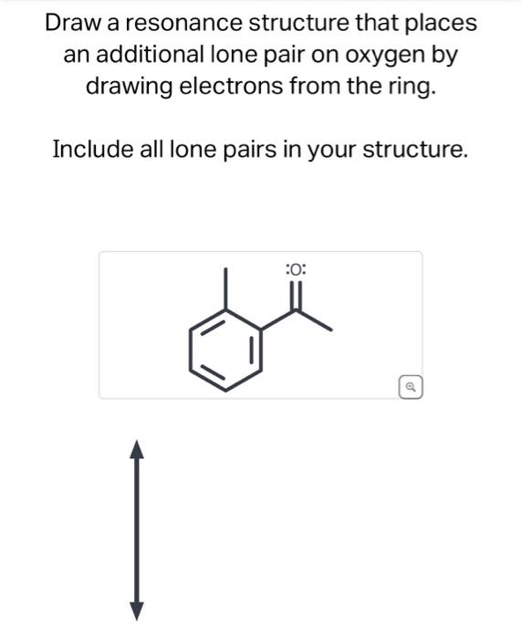 Solved Draw a resonance structure that places an additional | Chegg.com