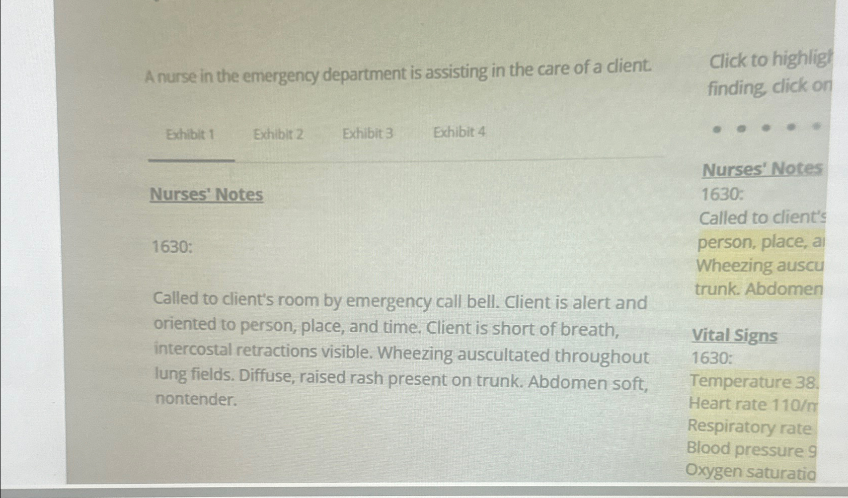 Solved A nurse in the emergency department is assisting in | Chegg.com