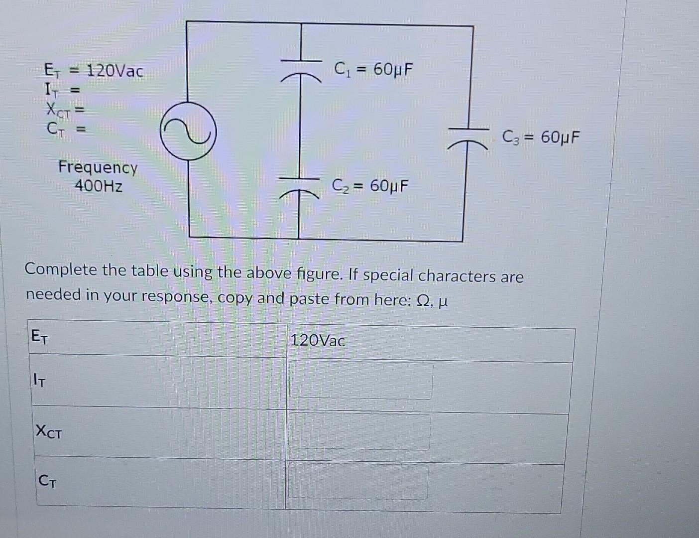 Solved Complete the table using the above figure. If special | Chegg.com