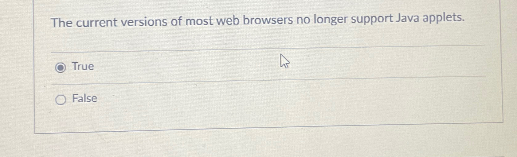 Solved The current versions of most web browsers no longer | Chegg.com