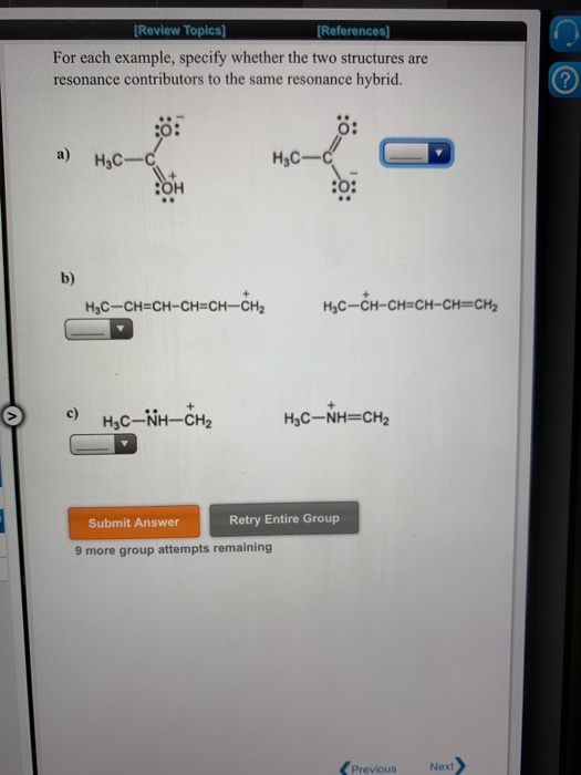 Solved [Review Topics) [References] For each example, | Chegg.com