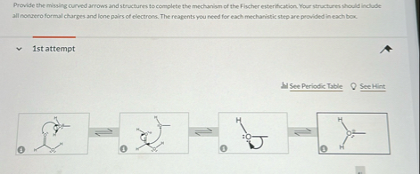 Solved Provide the missing curved arrows and structures to | Chegg.com