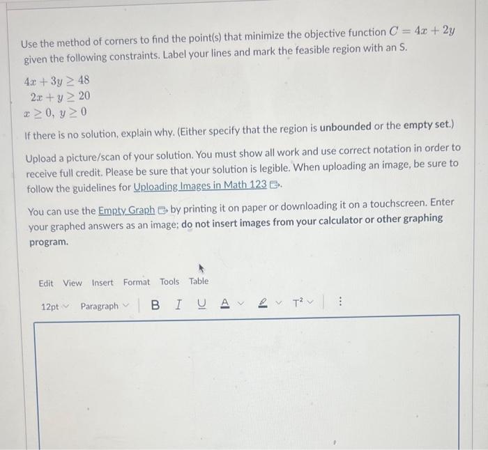 Solved Use the method of corners to find the point(s) that | Chegg.com
