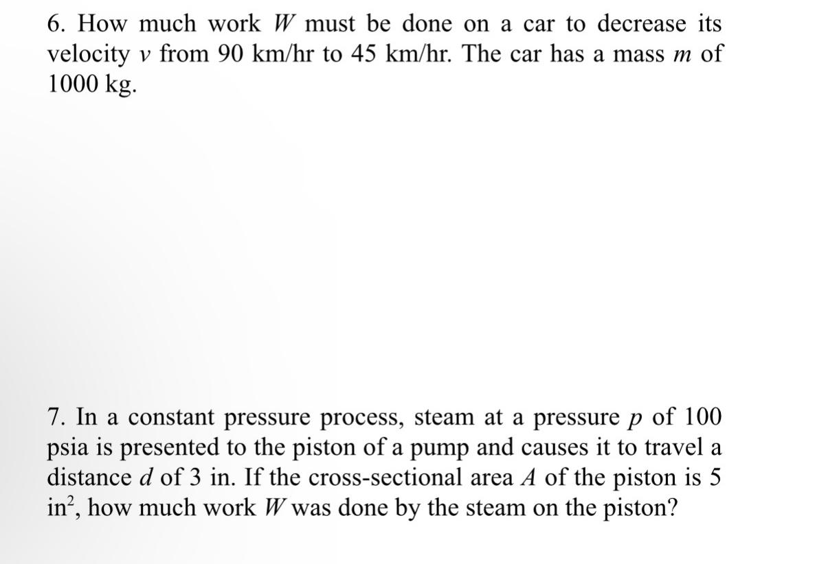 Solved please include formulas, thanks | Chegg.com