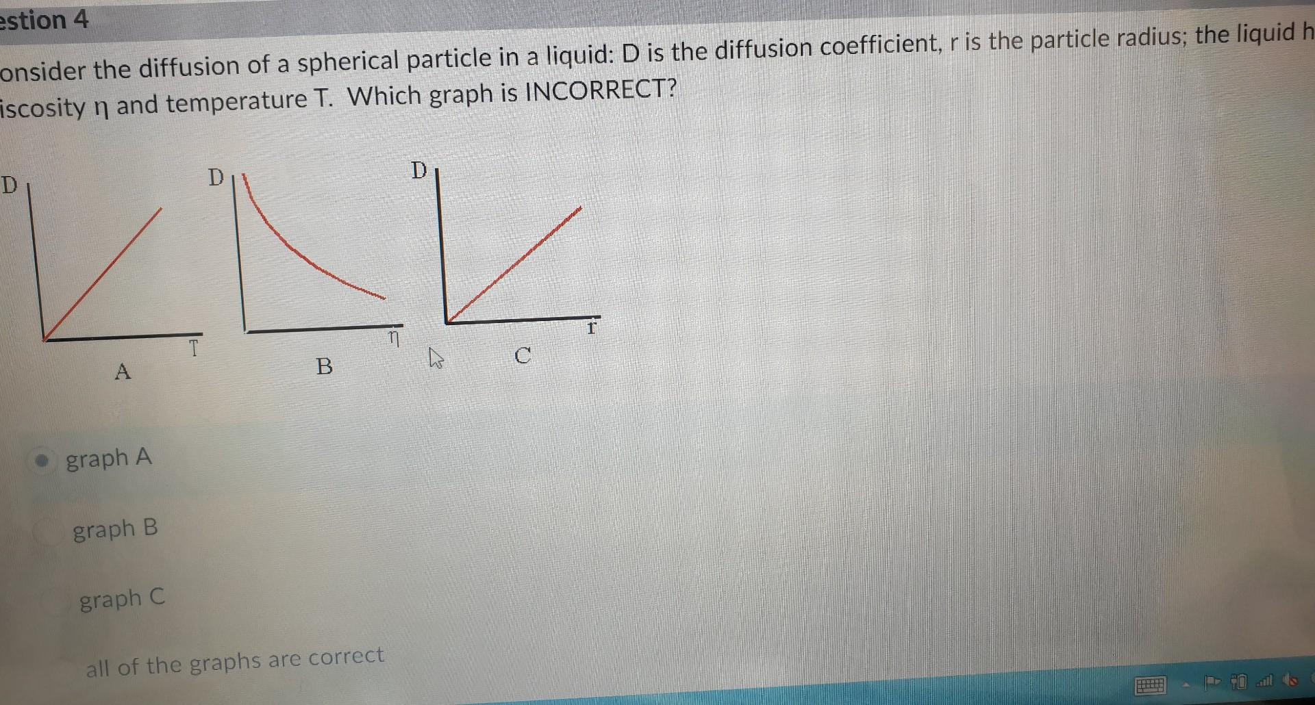 Solved Question 3 If the flux of molecules diffusing through | Chegg.com