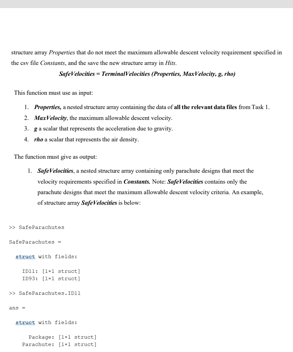 Solved Sub-function 1: CSV-ReadThis function retrieves the | Chegg.com