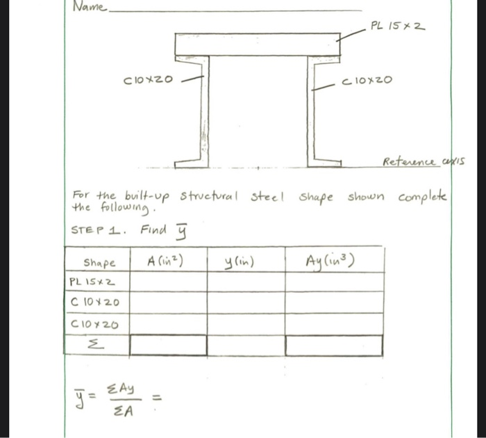 Solved Name, PL 15x2 COX20 C10X20 Reference cexis For the | Chegg.com
