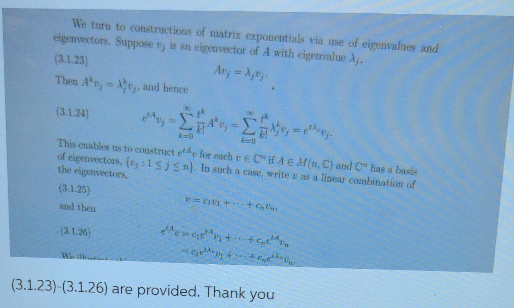 Solved 1. Use the method of eigenvalues and eigenvectors | Chegg.com