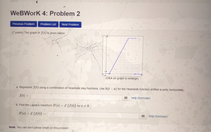 Solved Webwork 4 Problem 2 Previous Problem Problem List 3062