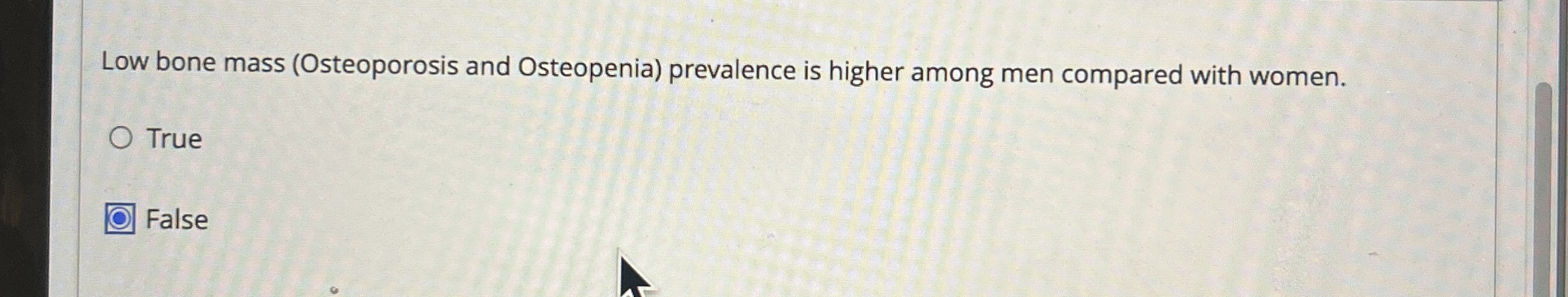 [Solved]: Low bone mass (Osteoporosis and Osteopenia) preval