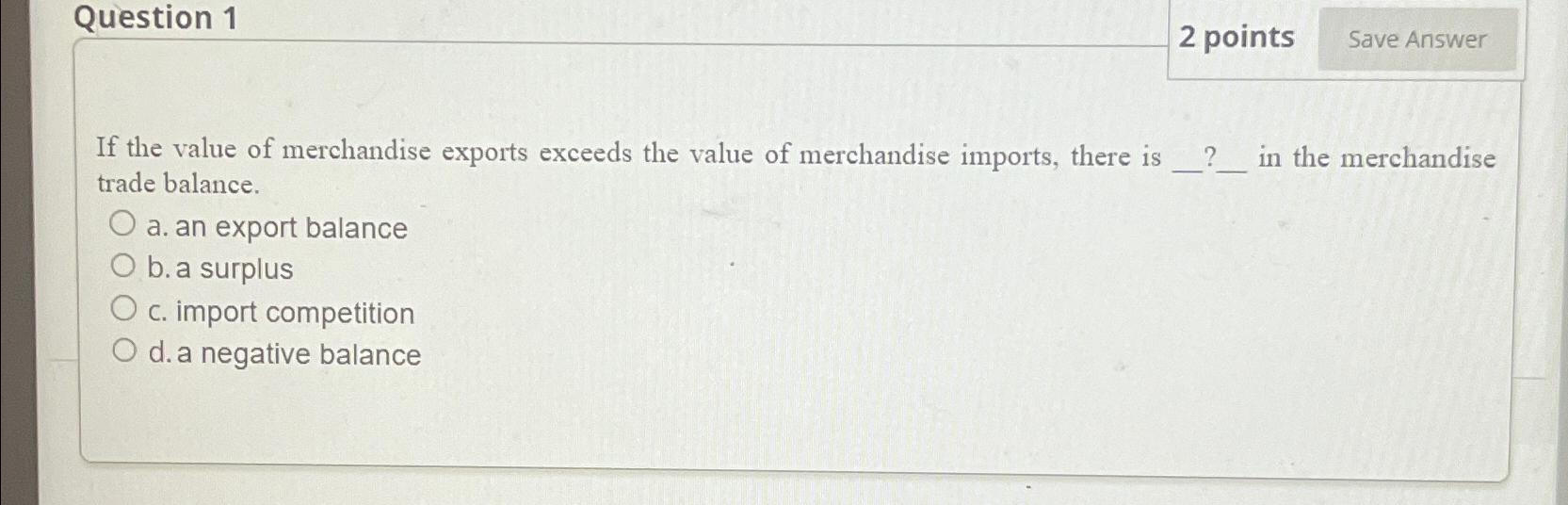 Solved Question 12 pointsIf the value of merchandise | Chegg.com Solved Question 12 pointsIf the value of merchandise | Chegg.com
