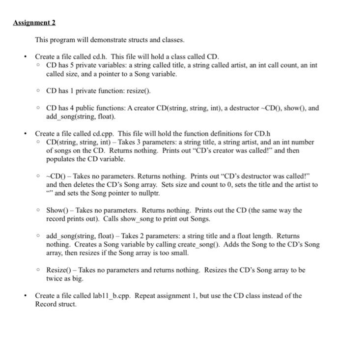 Solved how would this code look in c++ there is also an | Chegg.com