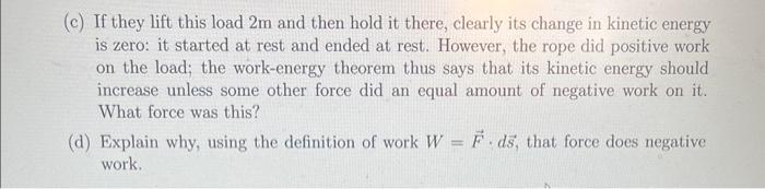 Solved 3. A person uses a block-and-tackle system as shown | Chegg.com
