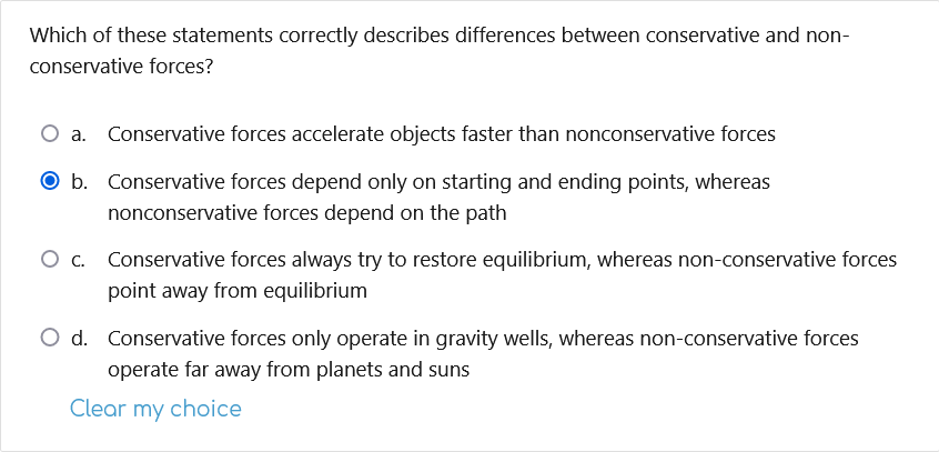 Solved Which of these statements correctly describes | Chegg.com