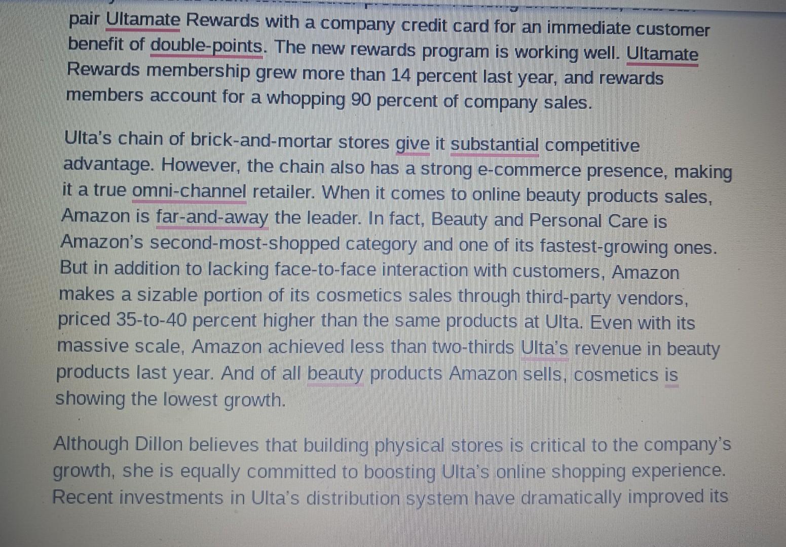 Solved Describe the five major promotion tools used in Ulta | Chegg.com