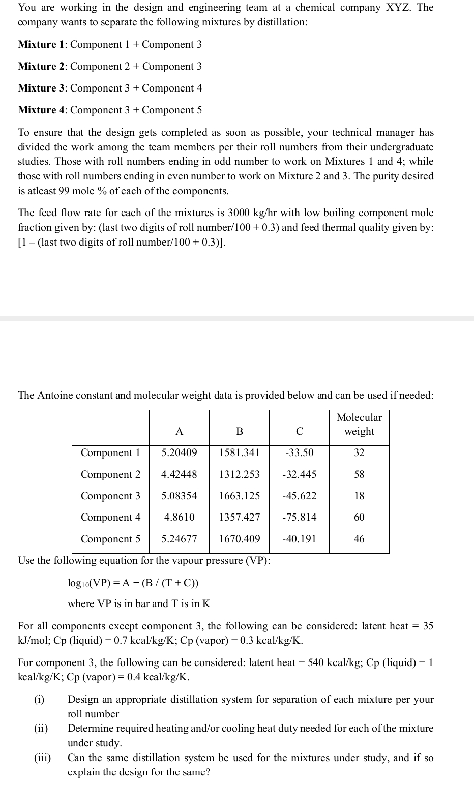 You are working in the design and engineering team at | Chegg.com