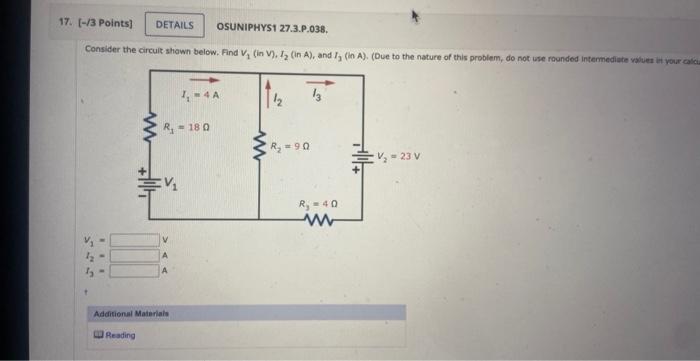 Solved Consider the circuit shown below. Find V1( in V),I2 | Chegg.com