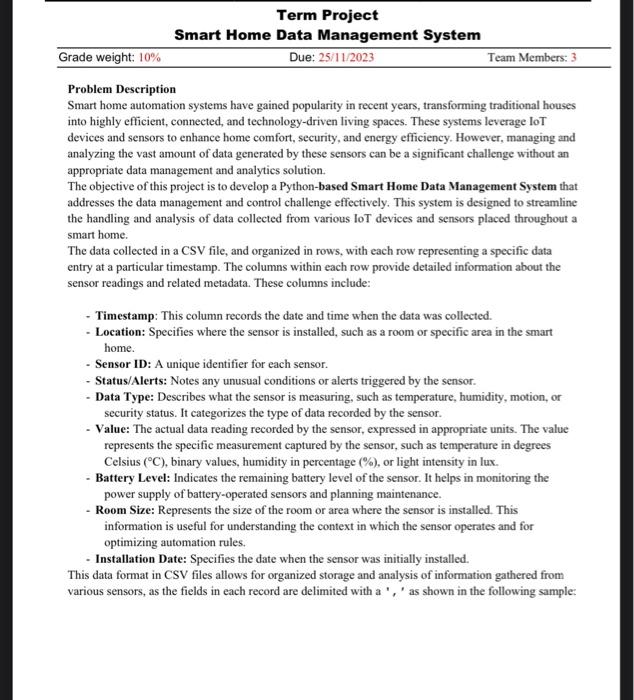 Solved 1 Write And Introduction For Report 1 Write 8624