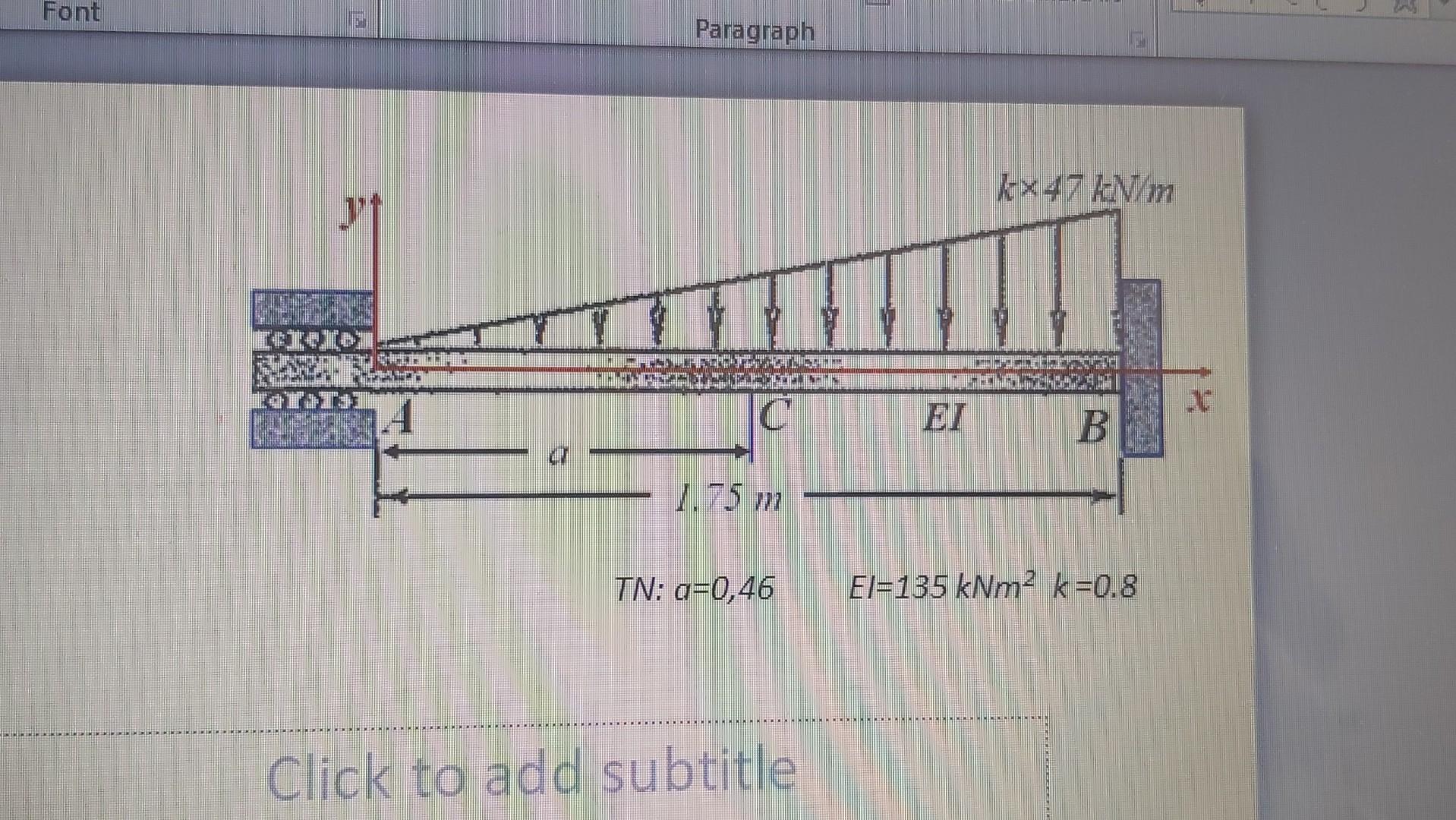Solved 2) Point A of hyperstatic beam AB is sliding fixed | Chegg.com