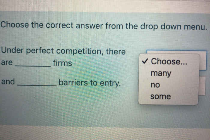 Solved Choose the correct answer from the drop down menu. | Chegg.com