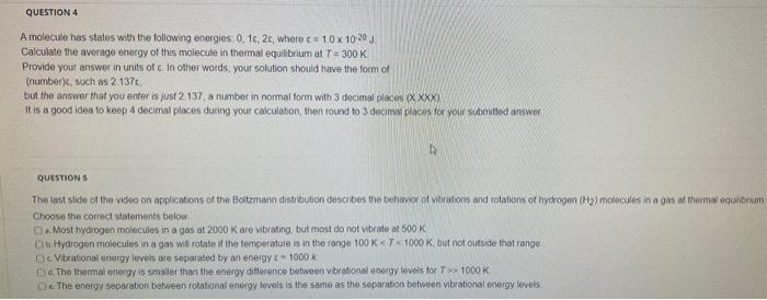 Solved A harmonic oscillator with energy levels separated by | Chegg.com