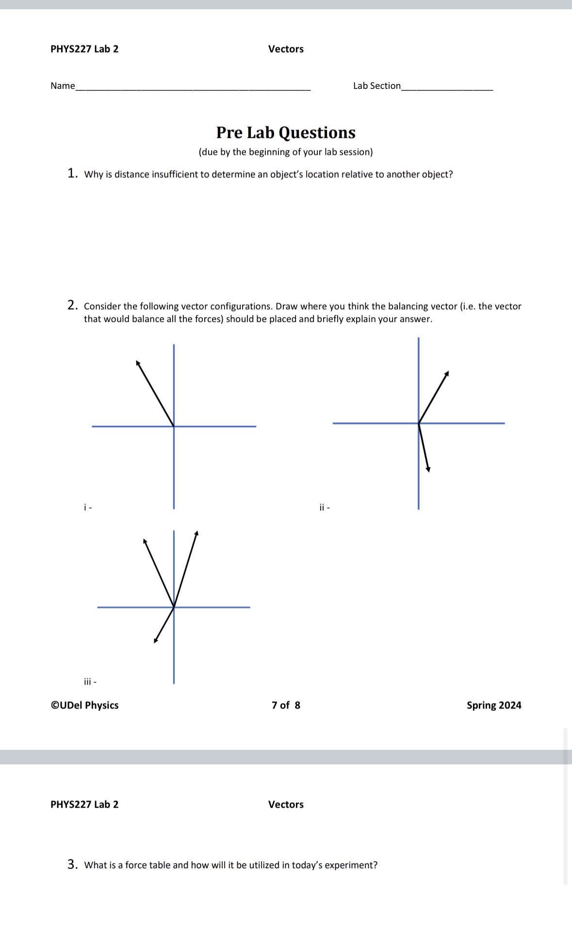Solved Consider the following vector configurations. Draw | Chegg.com
