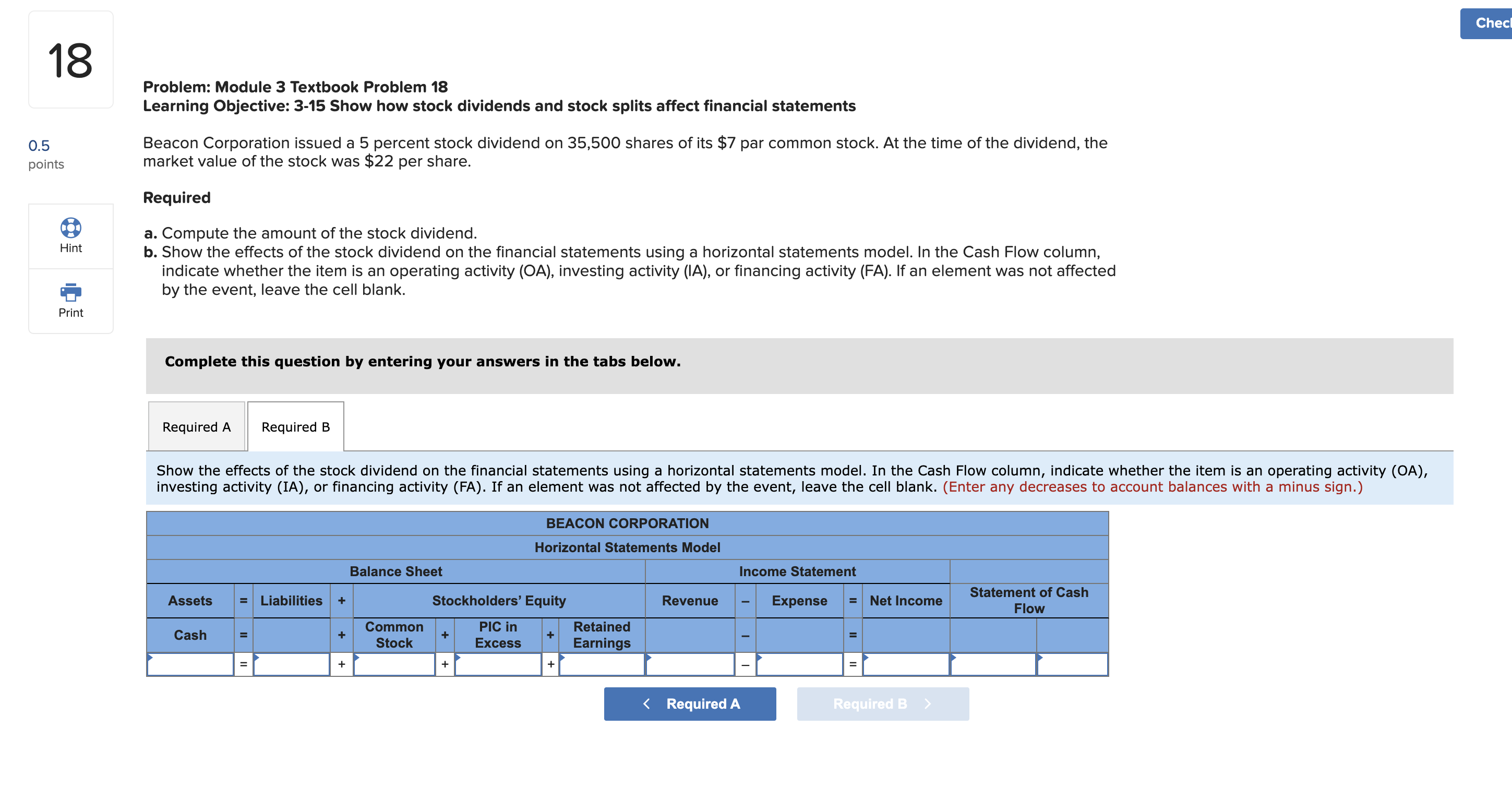 Solved Problem Module 3 ﻿textbook Problem 18learning