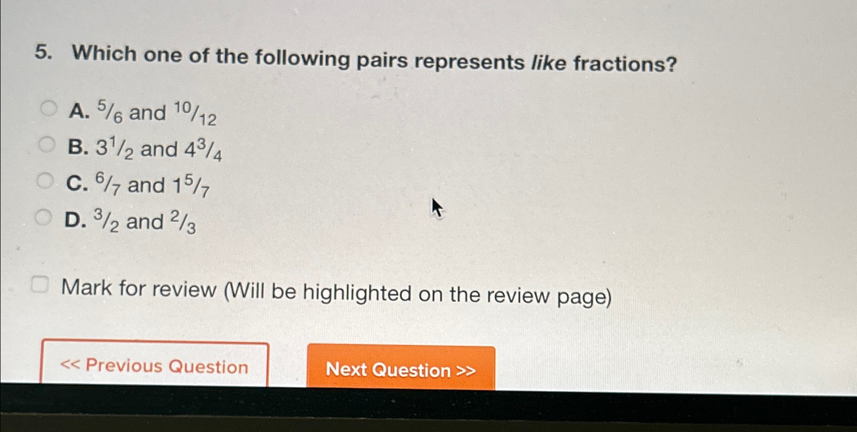 Solved Which one of the following pairs represents like | Chegg.com