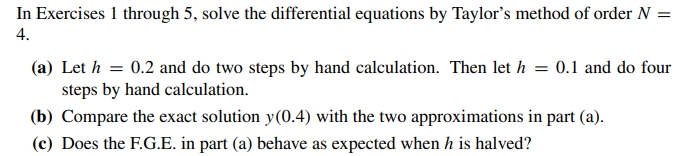 Solved In Exercises 1 ﻿through 5, ﻿solve the differential | Chegg.com