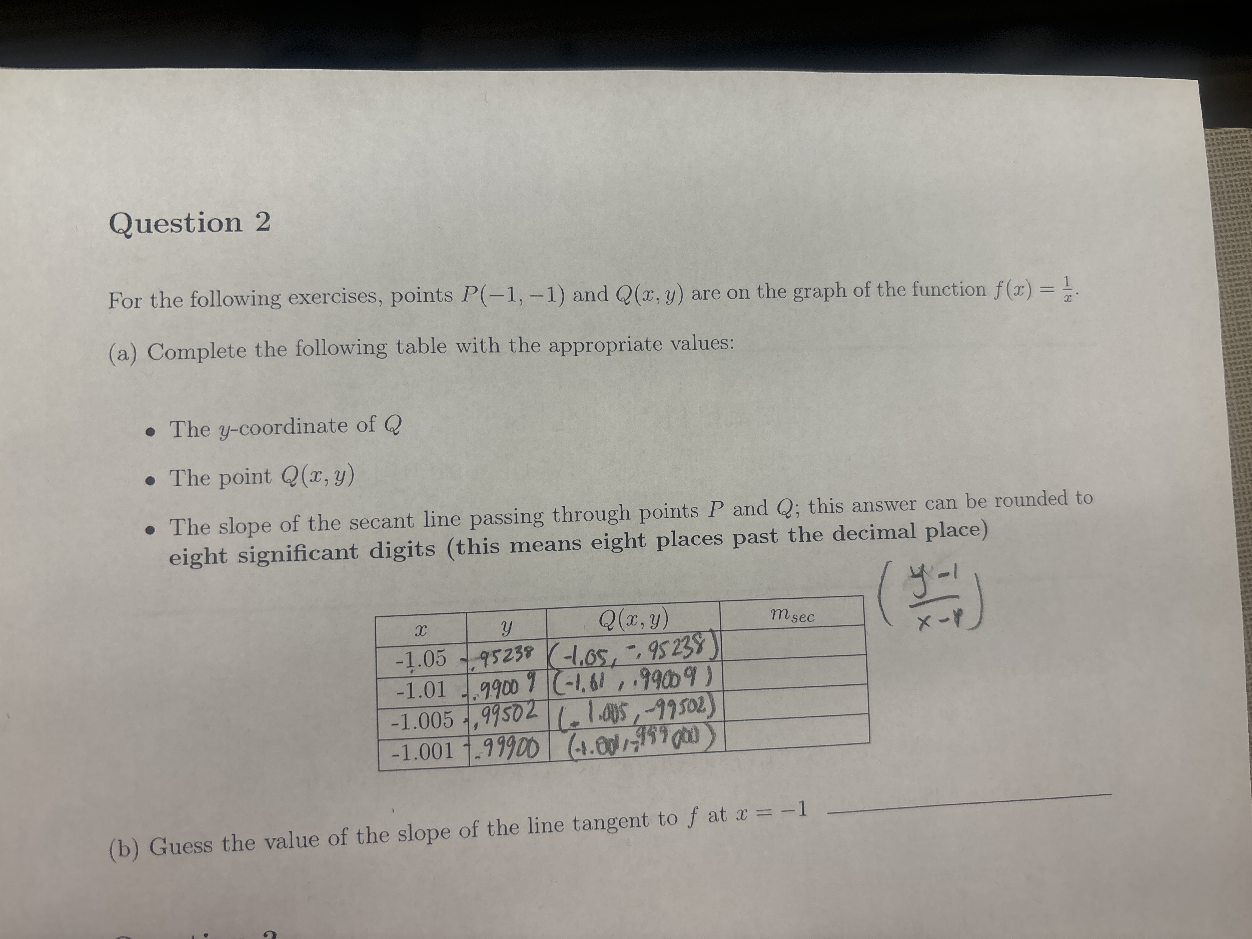 Solved Question 2For the following exercises, points | Chegg.com