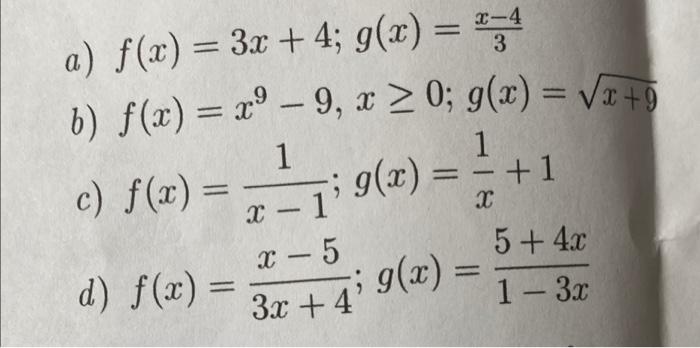Solved use the definition of the inverse function to prove | Chegg.com