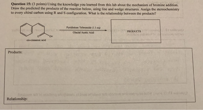 Solved Question 15: (3 points) Using the knowledge you | Chegg.com