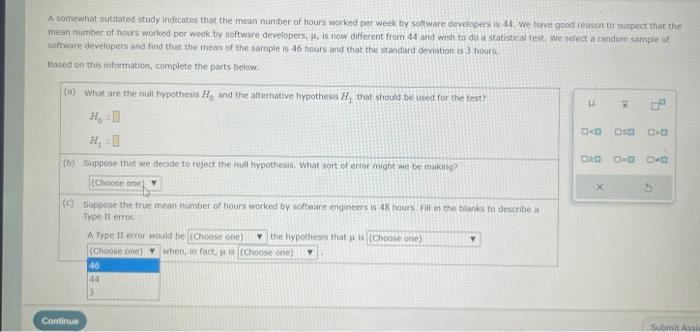 Solved answer choices for section b): Type I or Type II | Chegg.com
