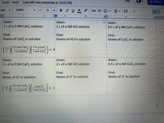 Solved Tools Help Last edit was yesterday at 10:23 PM | Chegg.com