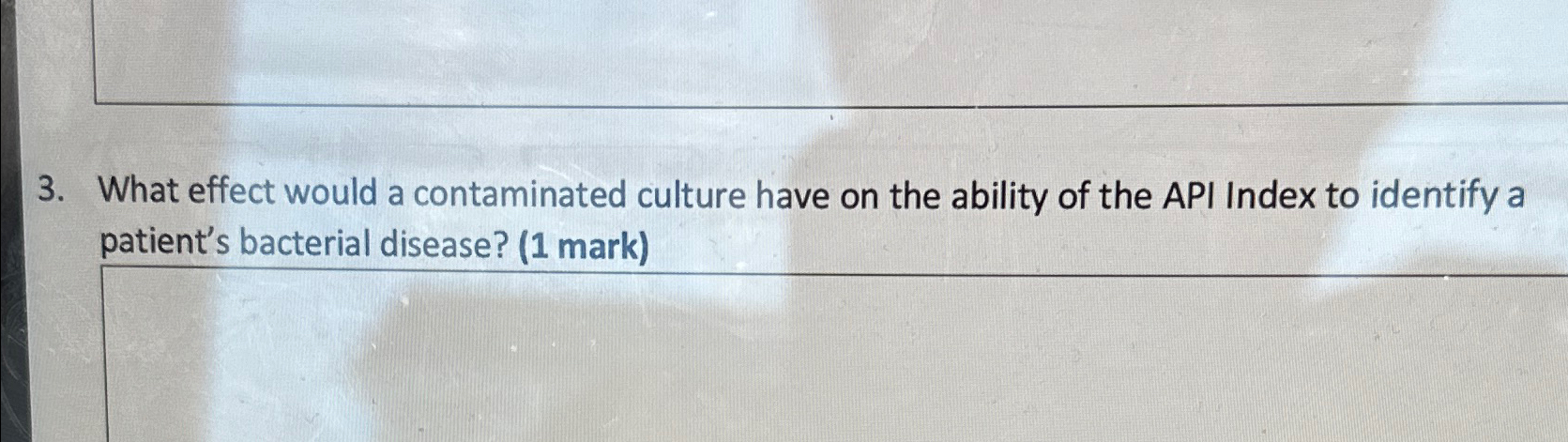 Solved What effect would a contaminated culture have on the | Chegg.com