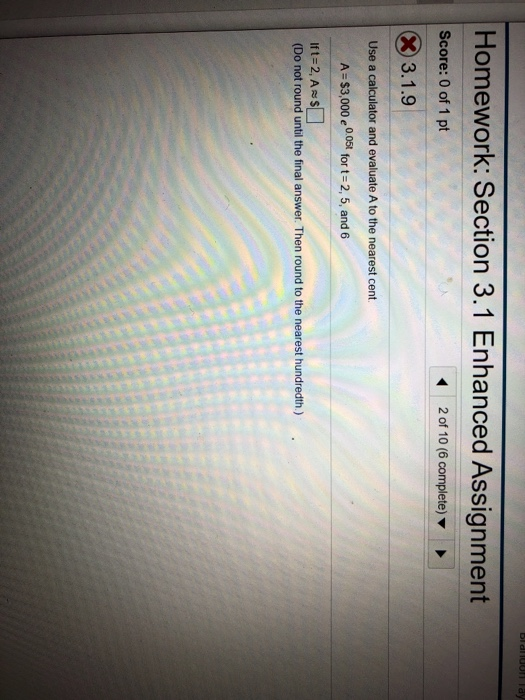 Solved Bidlu Lay Homework Section 3 1 Enhanced Assignment