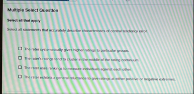 Solved Multiple Select QuestionSelect all that applySelect | Chegg.com