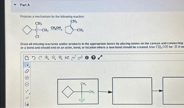Solved Propose a mechanism for the following reaction: Draw | Chegg.com