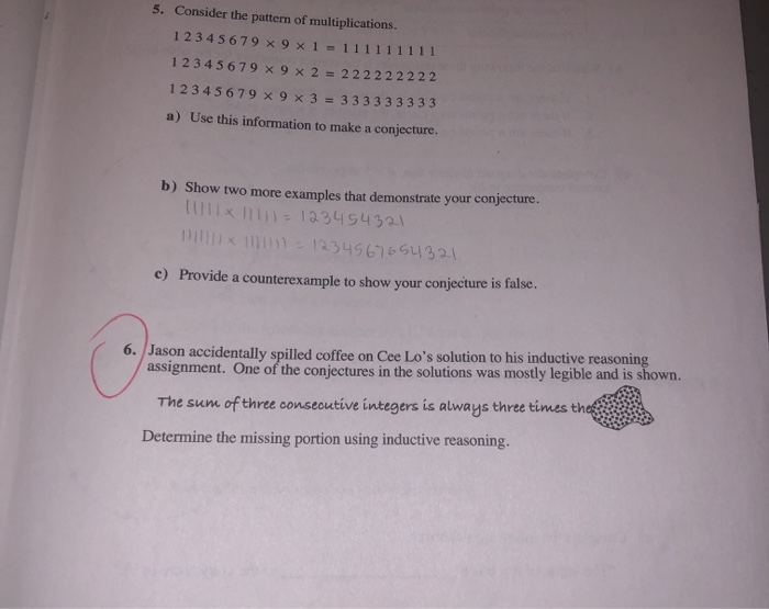 Solved 3. Consider the following pattern of triangles. | Chegg.com