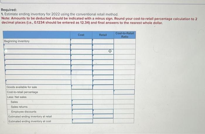 Solved Required information [The following ioformation | Chegg.com