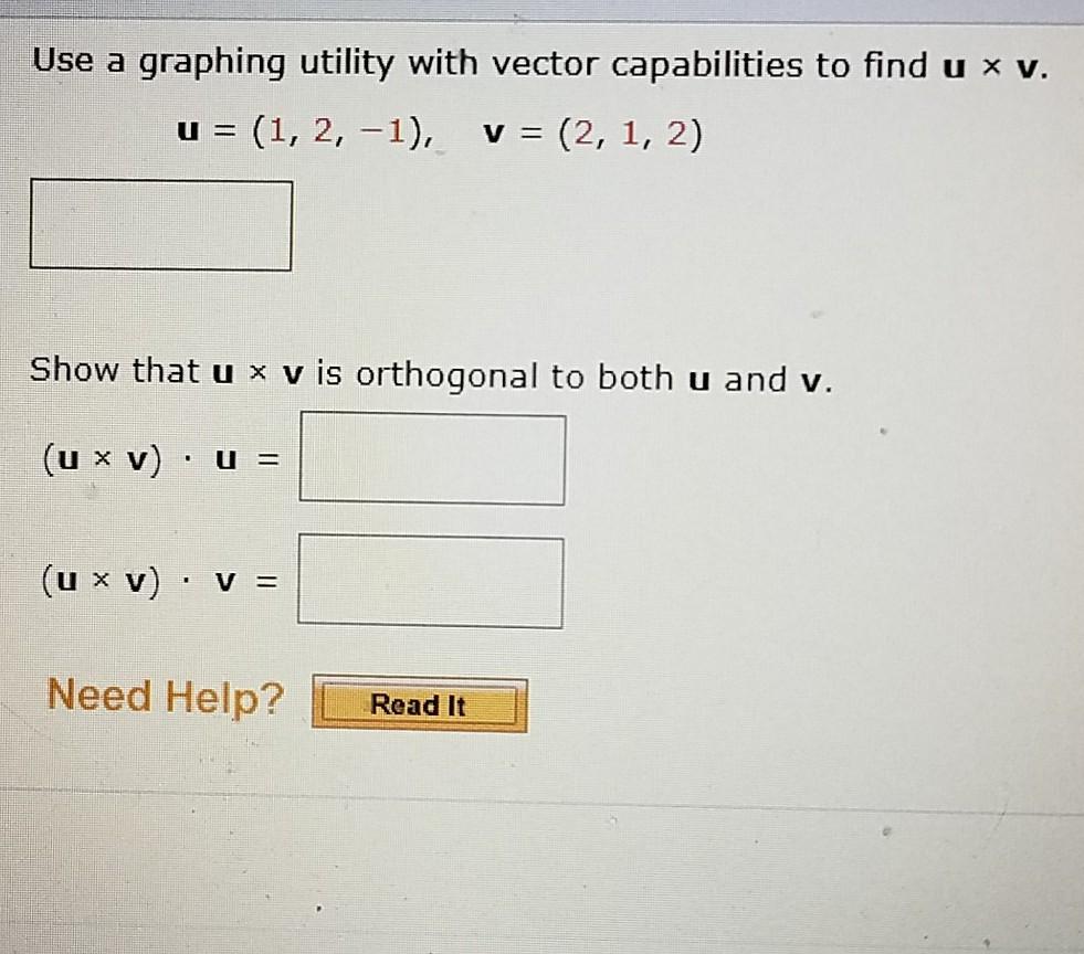 Solved Use a graphing utility with vector capabilities to | Chegg.com