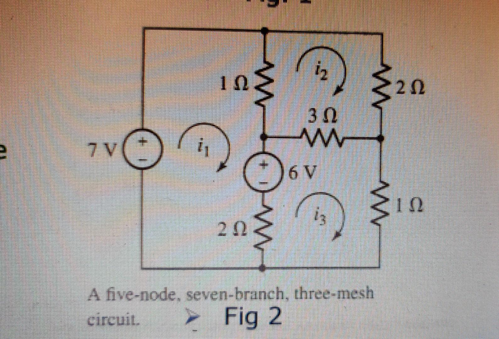 Solved determine i1, i2, i3 using kvl the answers are | Chegg.com
