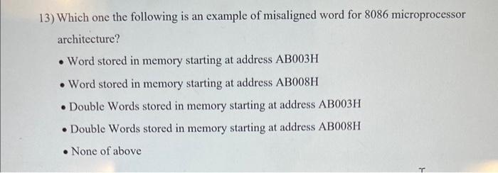 Solved 13) Which one the following is an example of | Chegg.com