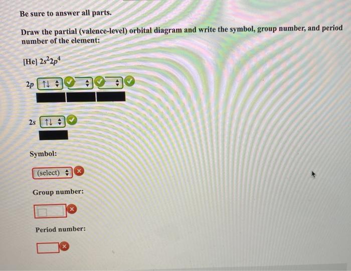 Solved Be sure to answer all parts. Draw the partial | Chegg.com
