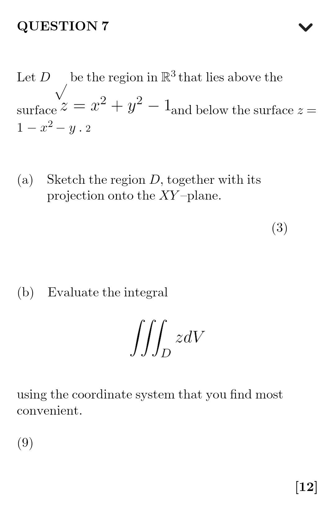Solved (a) State Gauss' Theorem for converting a flux | Chegg.com