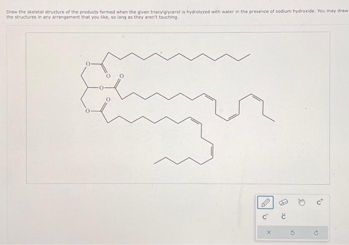 Solved Draw the skeletal structure of the products formed | Chegg.com