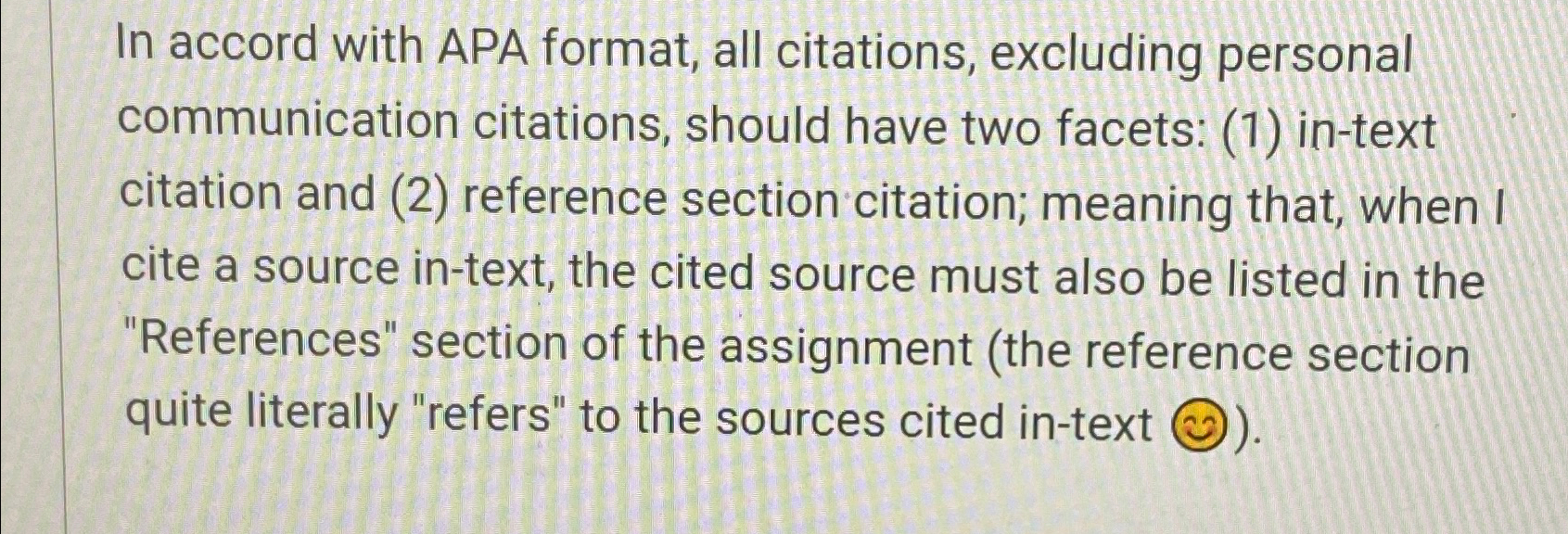 Solved In accord with APA format, all citations, excluding | Chegg.com