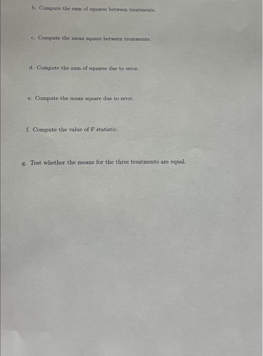 Solved Name: Q1. Develop the analysis of variance | Chegg.com
