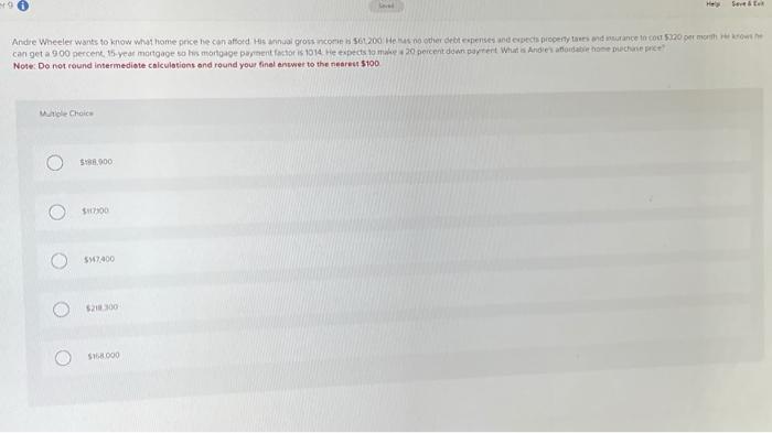 Solved Note: Do not round intermediate caiculations ond | Chegg.com